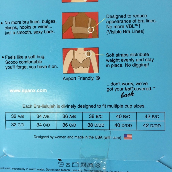 SPANX | Intimates & Sleepwear | Spanx Sara Blakely Brallelujah New In ...